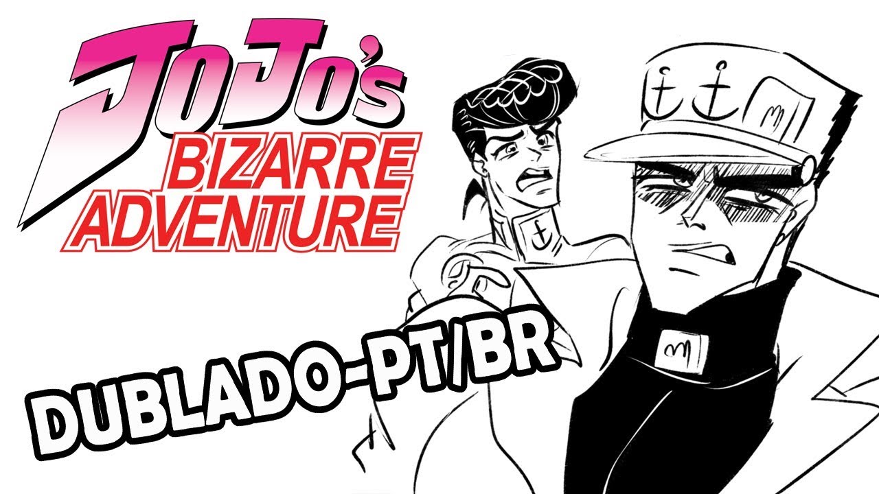 JJBA Comic Dub PT/BR - Jotaro ADORA Bob Esponja! (BranimeStudios) - YouTube