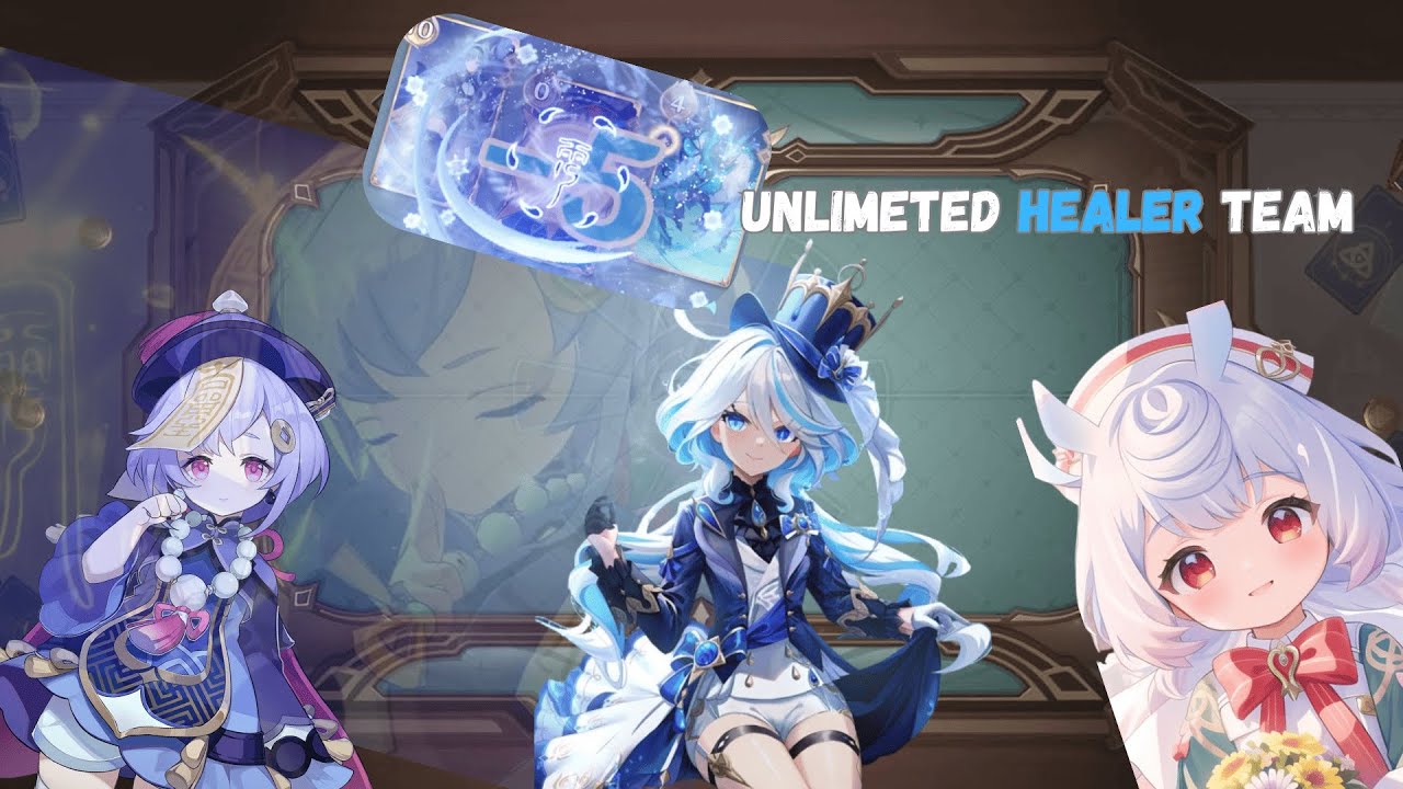 UNLIMETED HEALER TEAM | GENSHIN IMPACT TCG - YouTube