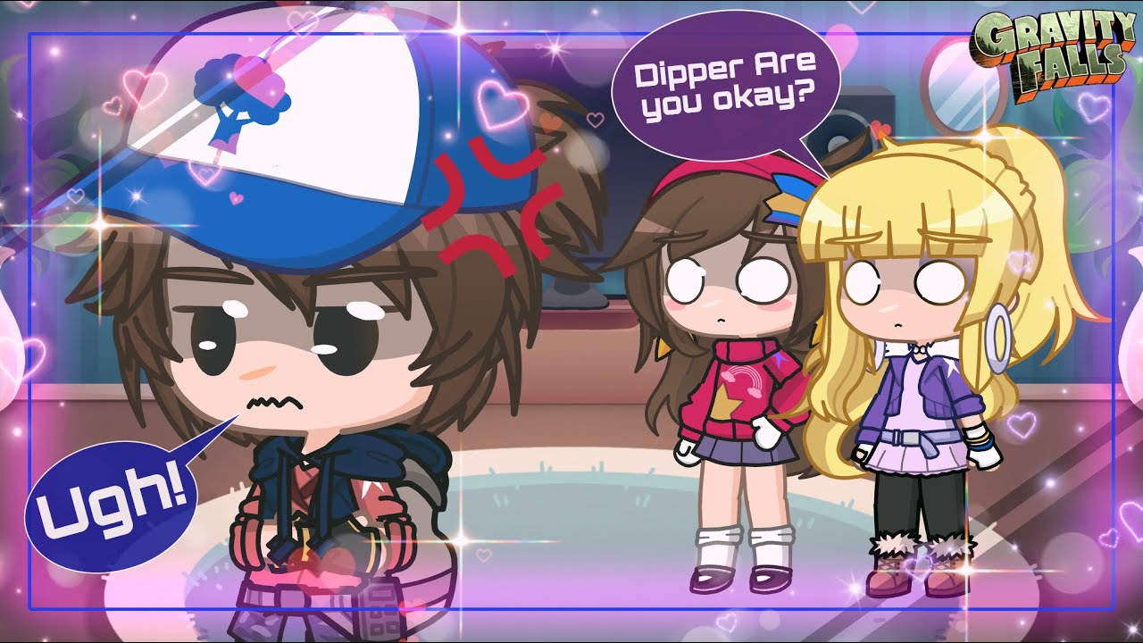 “Dipper Are You Okay?” ~ Gacha + Gravity Falls ~ (Dipper X Pacifica ...