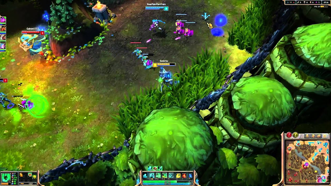League of Legends Game 749 - YouTube