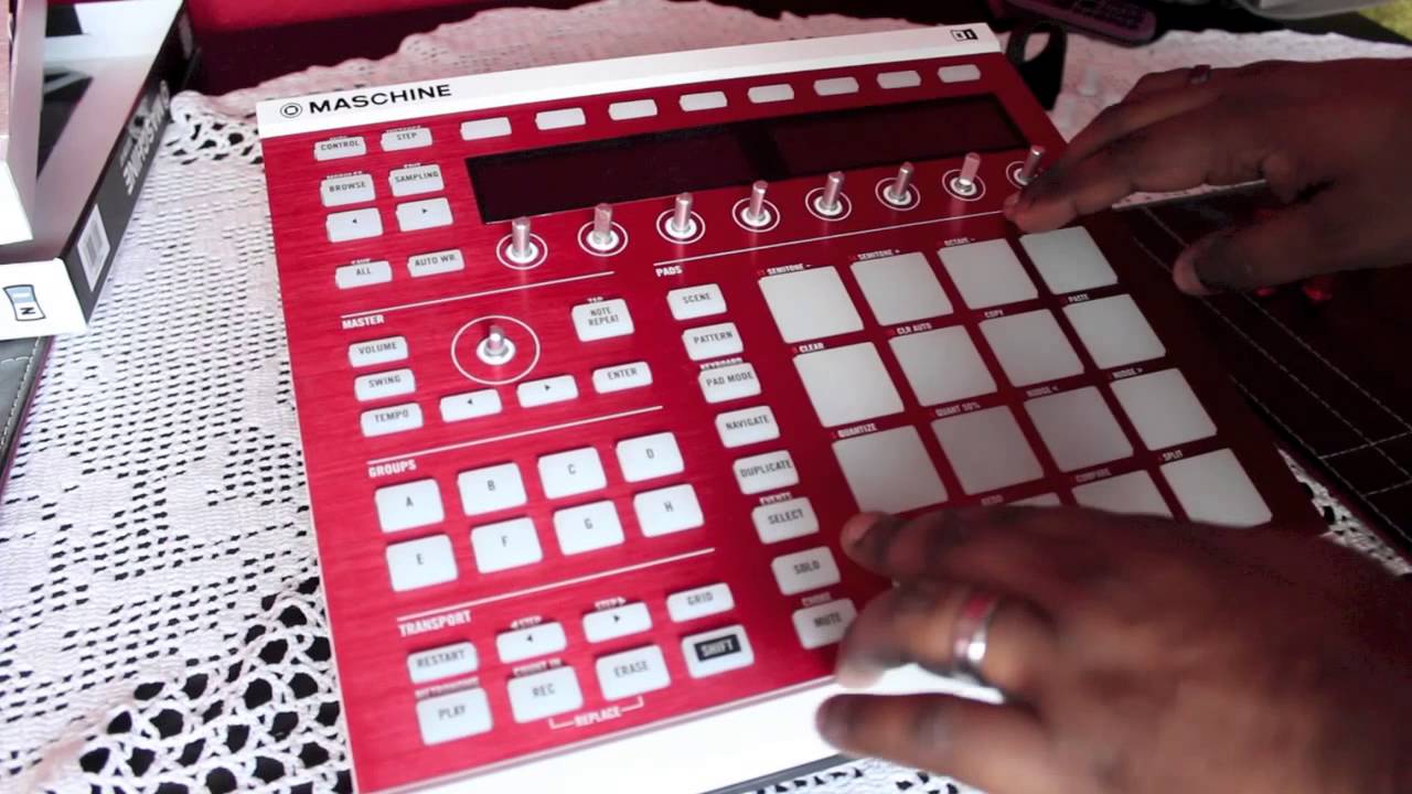 Maschine Custom Kit - Dragon Red - YouTube