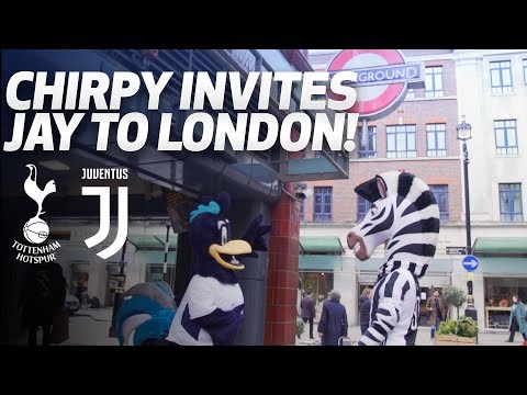SPURS V JUVENTUS | CHIRPY INVITES JAY TO LONDON!