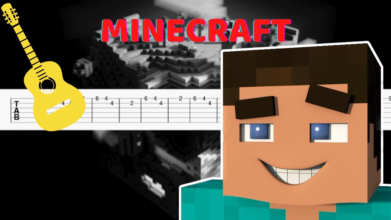 Minecraft - Calm Theme Guitar TABS (Free PDF) - YouTube