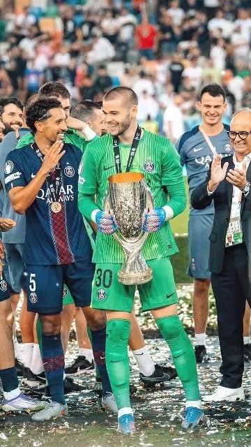 "From Blunder to Hero, Chevalier's Redemption Lifts PSG to Super Cup ...