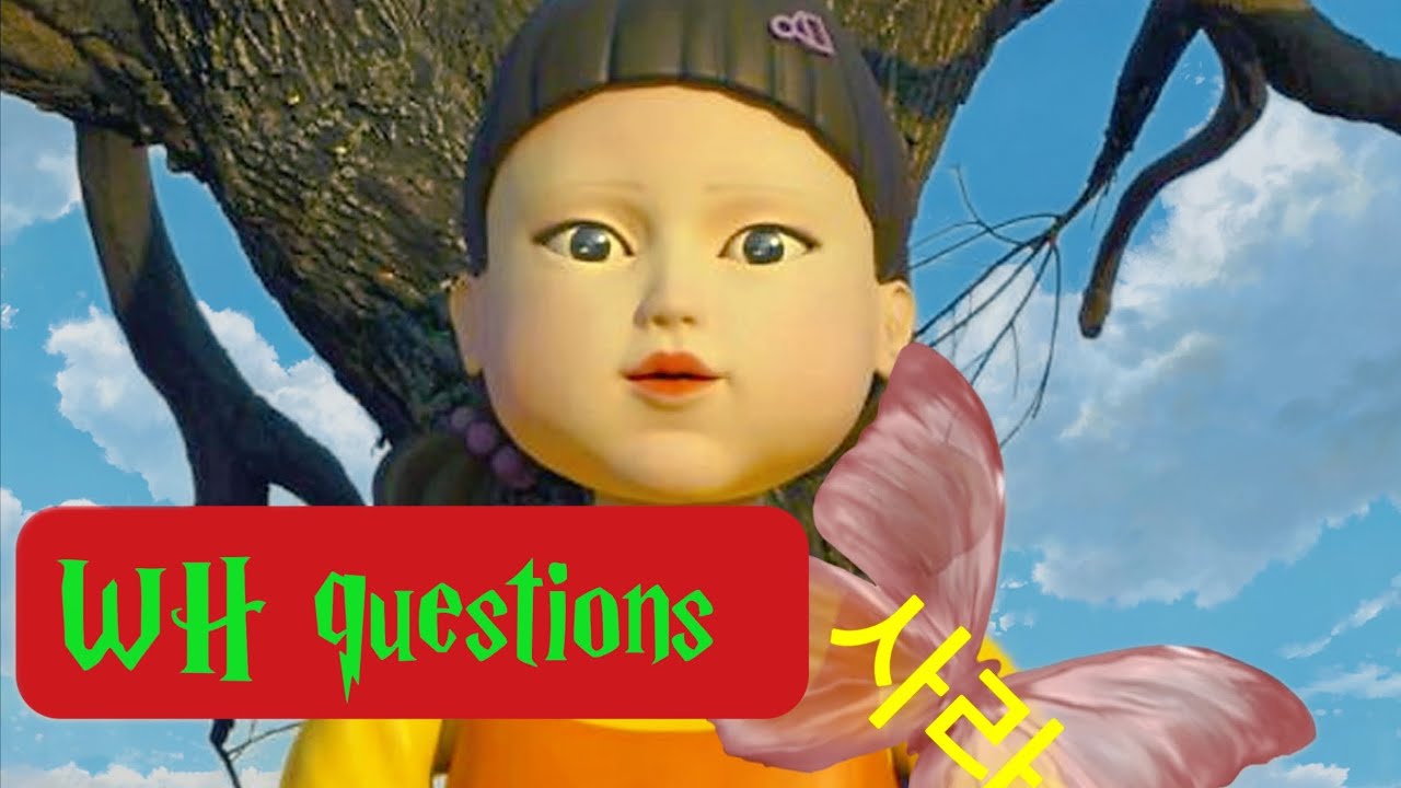 WH questions / Question words, Why, when, where, what, who, how Part 1 ...