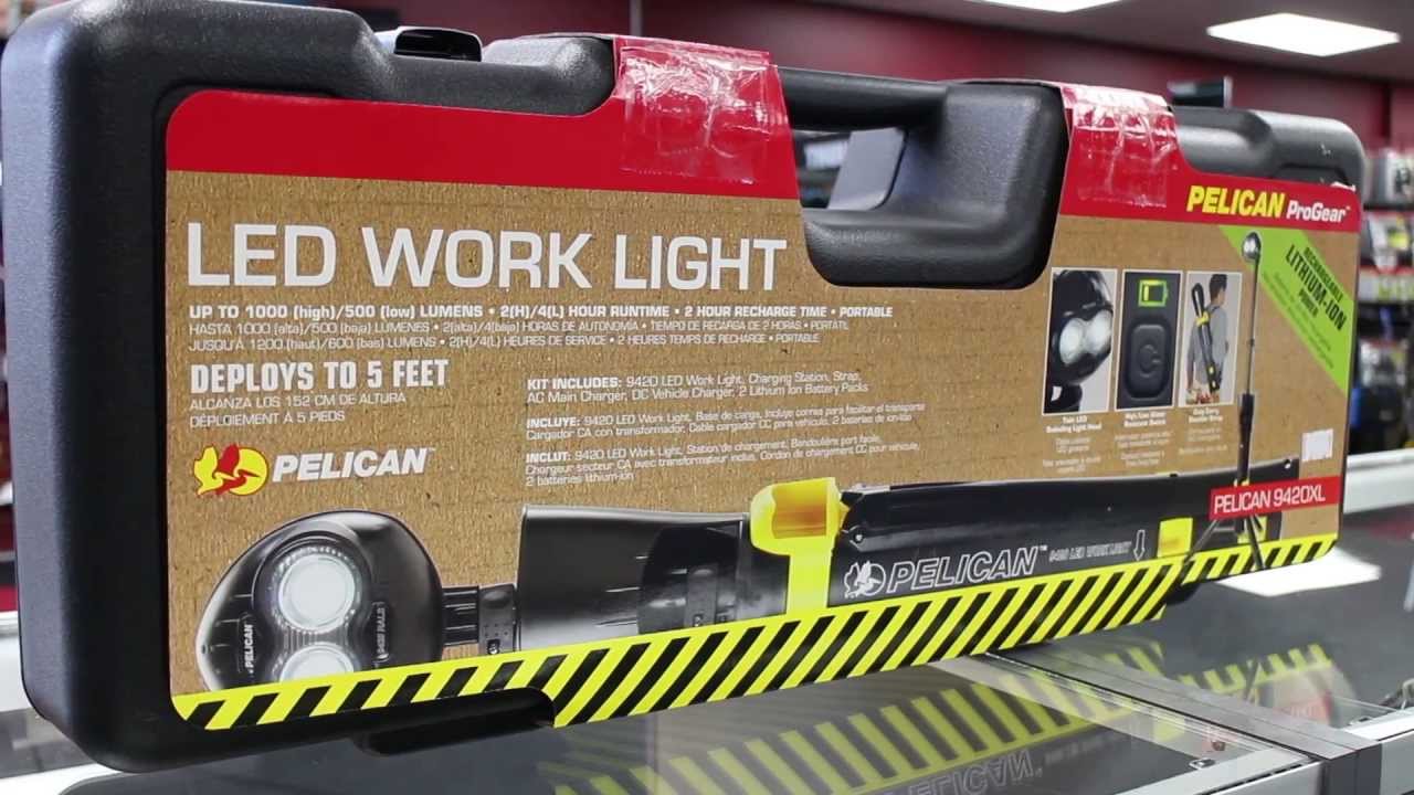 Pelican 9420 WorkLight - YouTube