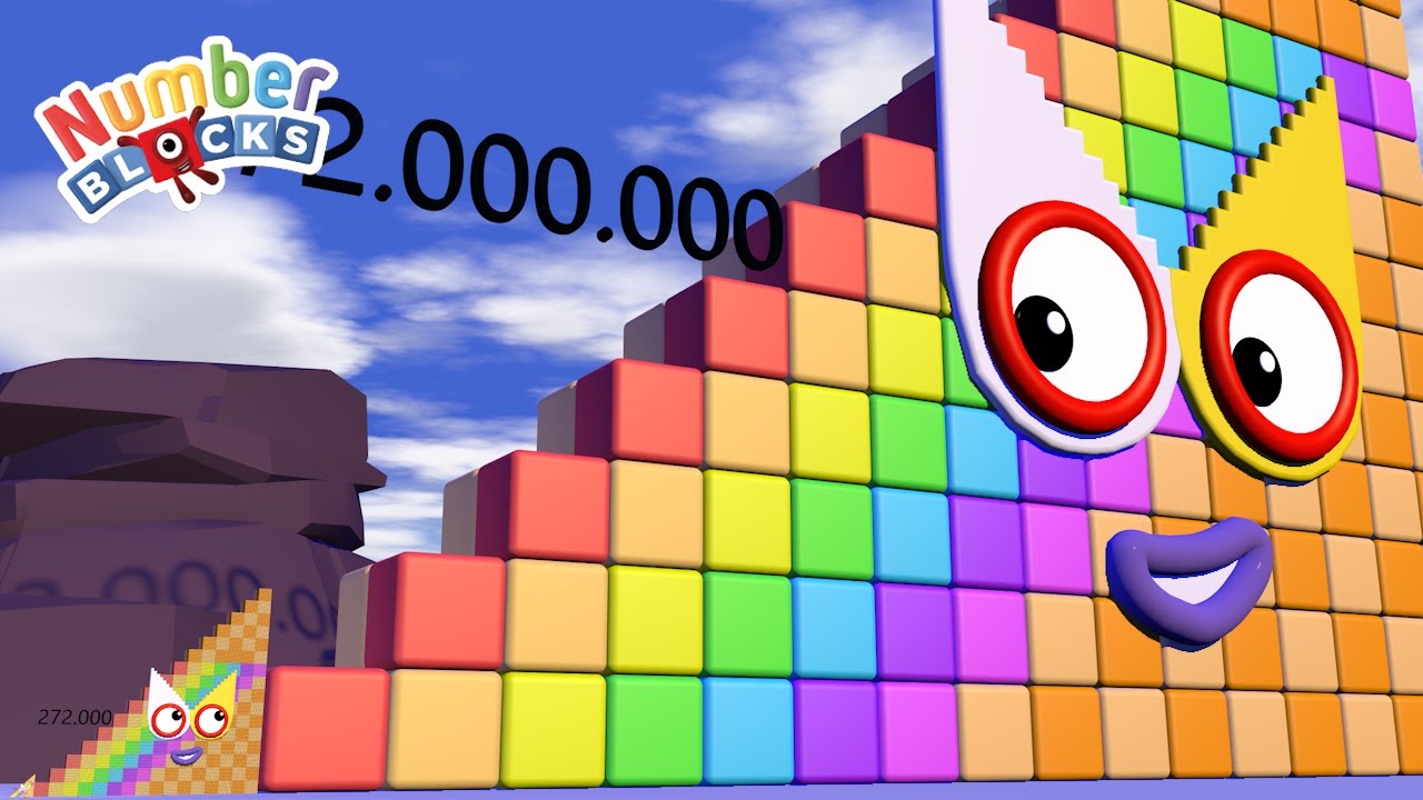 Numberblocks Puzzle Step Squad 272 to 272,000 to 272,000,000 BIGGEST ...