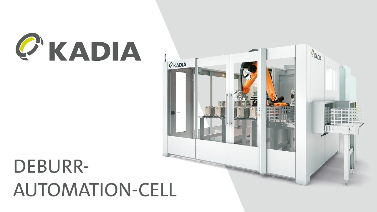 KADIA Deburr-Automation-Cell in action - YouTube
