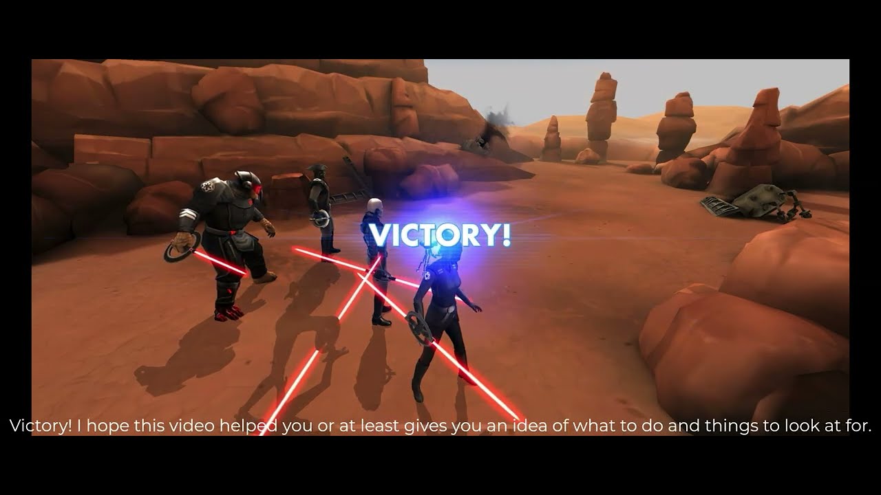 [SWGOH] [ROTE - Special Mission] - Reva Shard Round 2 - YouTube