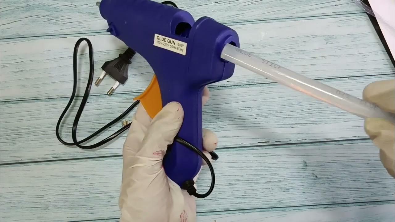 unboxing hot glue gun 🔫/how to use glue gun for craft/home improvement ...