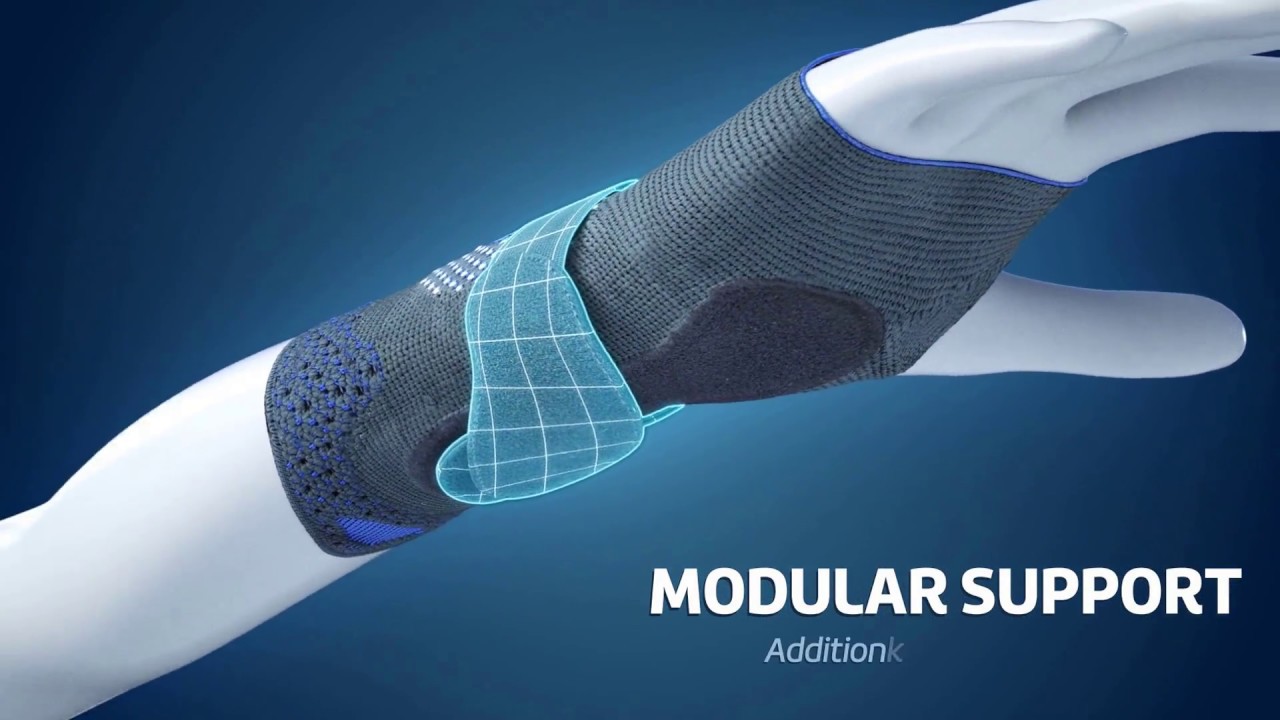 Thuasne - Ligaflex® Action flexible wrist stabilising brace - YouTube