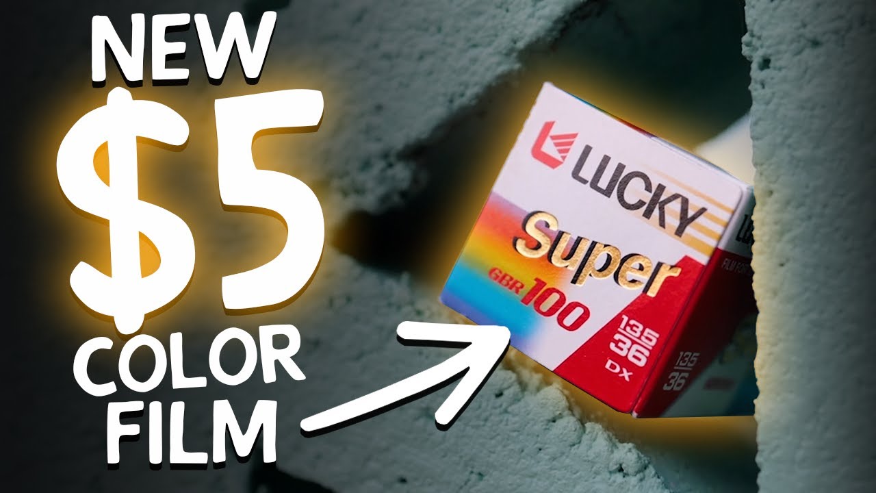 $5 New Color Film Stock!? | Lucky Film - YouTube
