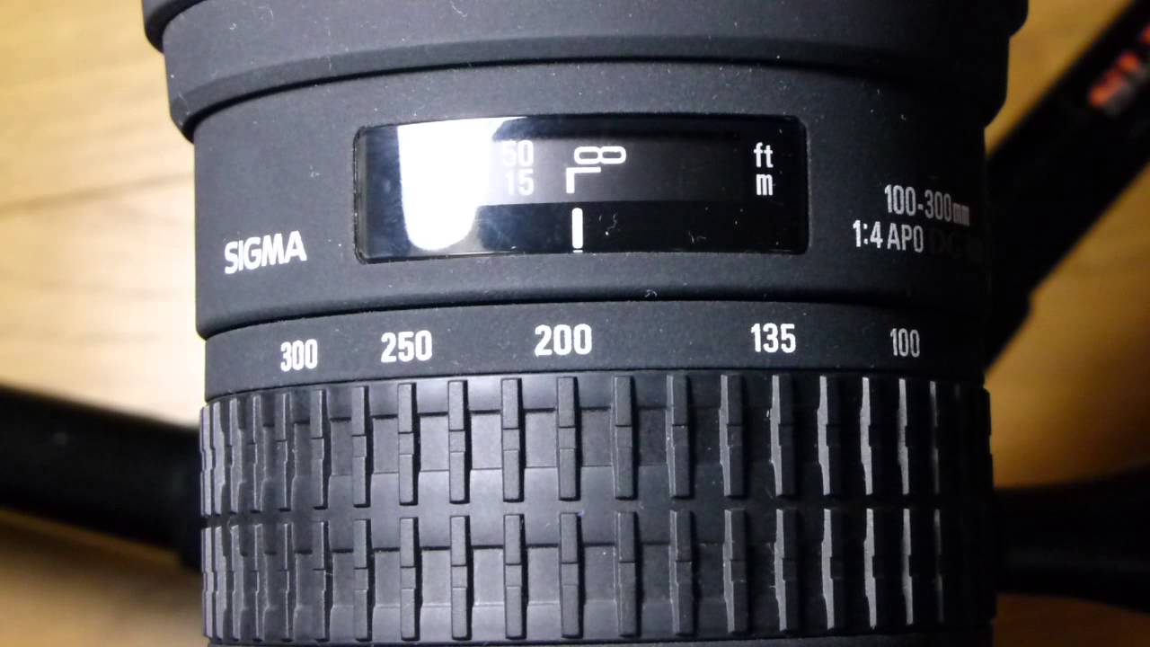 SIGMA APO 100-300mm F4 EX DG HSM AFスピード (D7000) - YouTube