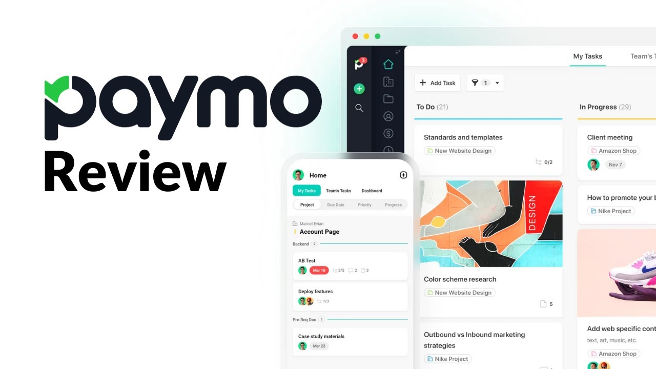 Paymo: The Ultimate Client Project Management App - YouTube