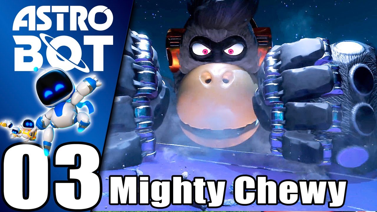 ASTRO BOT 03: Le BOSS de la Nébuleuse du Gorille Mighty Chewy sur PS5 ...