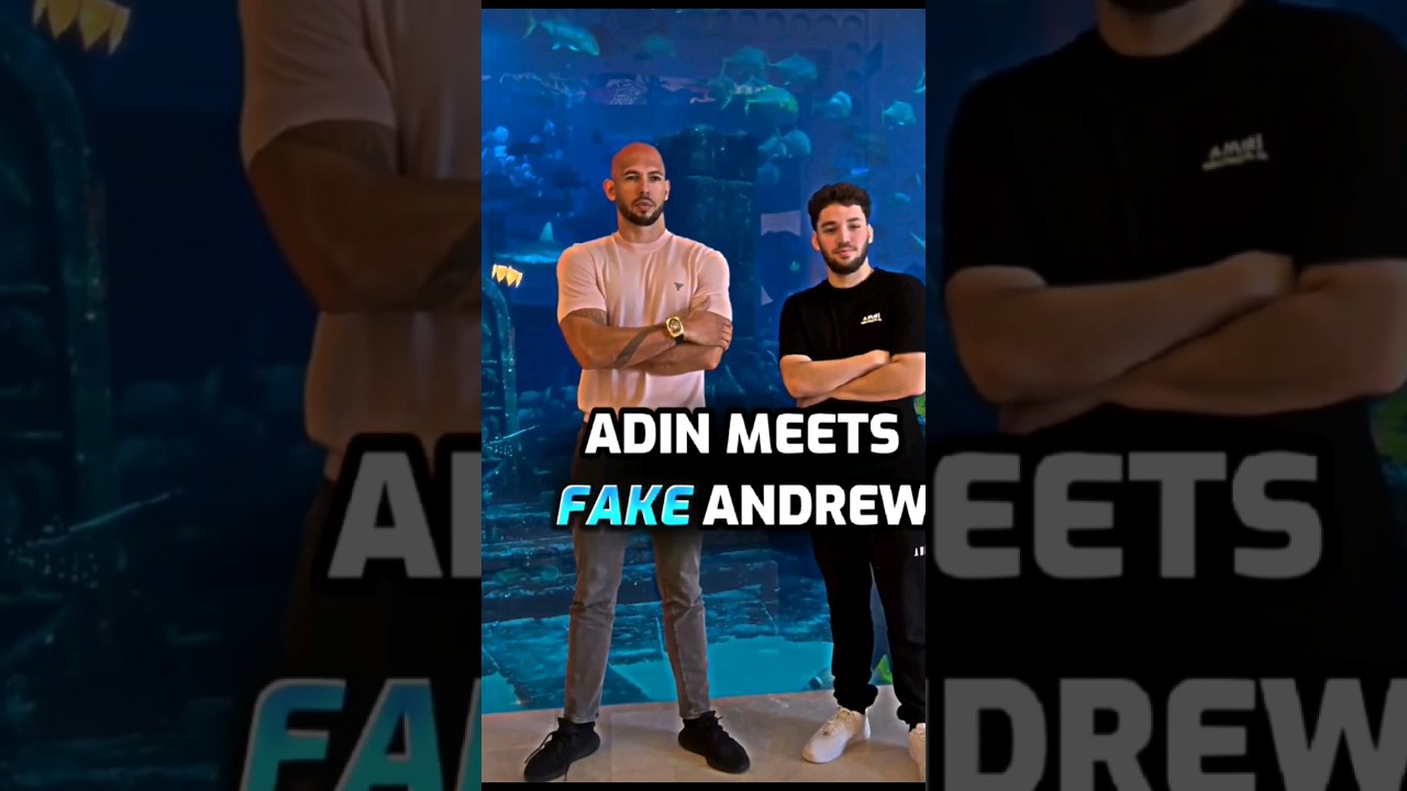 Andrew Tate is 19 years old: Adin rose meets fake Andrew Tate#shorts ...