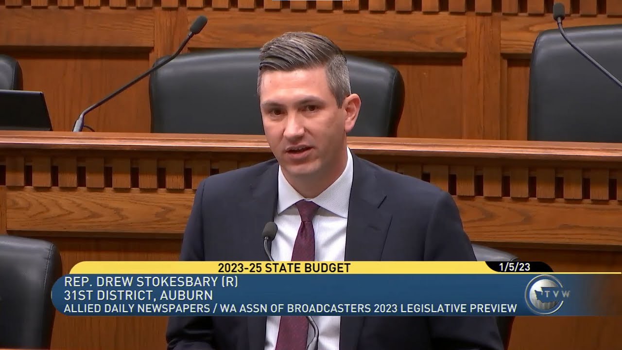 Rep. Drew Stokesbary’s opening remarks on budget panel of 2023 ...