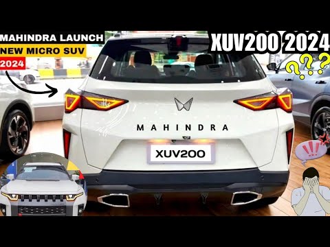 mahindra xuv 200 launch date in india | xuv 200 price in india - YouTube