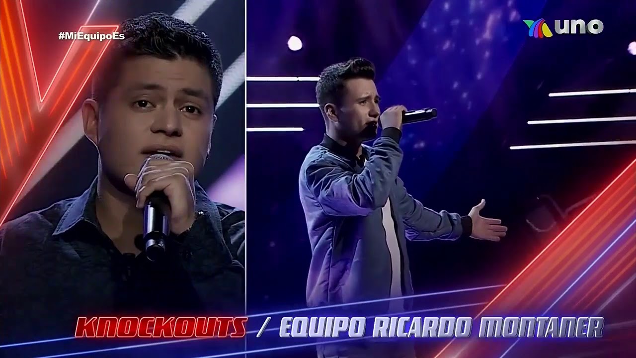Knockouts La Voz Ensayos: Antonio Ramírez, Luis Daniel Herca, Alexis ...