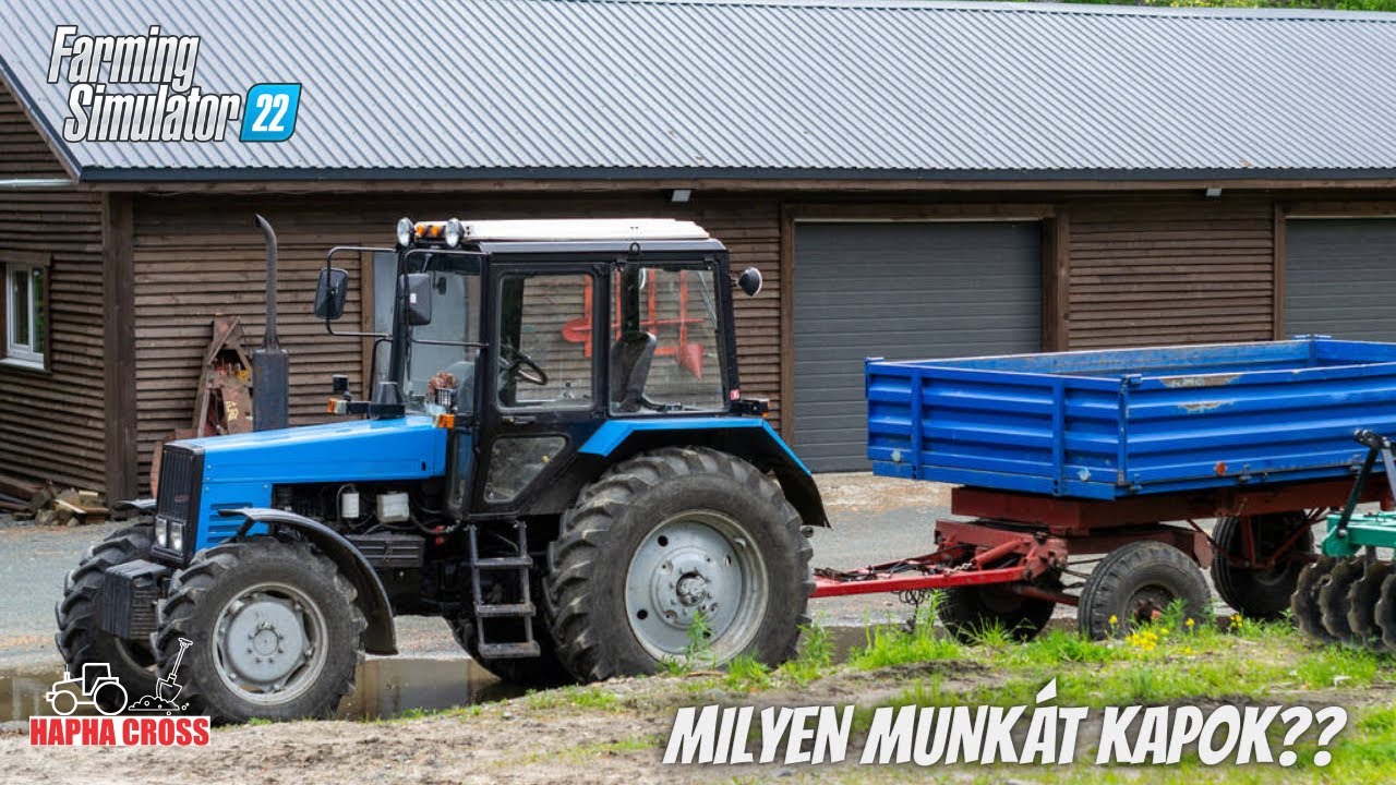 Farming Simulator 22 LIVE 🌾 | Milyen munkát kapok?🚜 | Logitech G923 ...