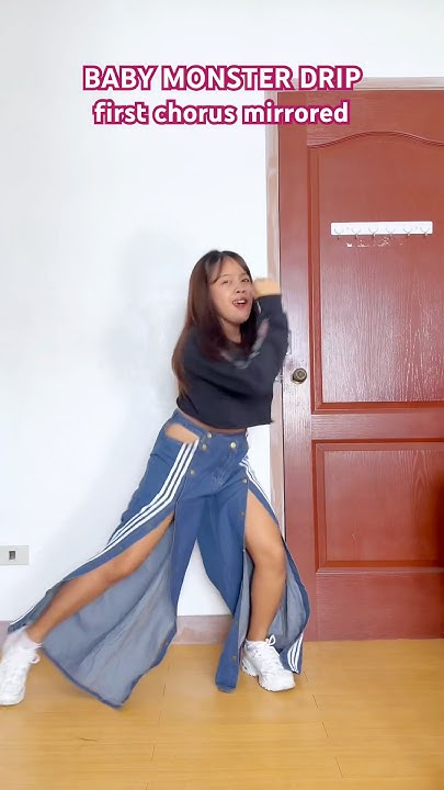 [mirrored] BABYMONSTER DRIP dance mirrored (first chorus) #Shorts #BABYMONSTER #DRIP #DRIP ...