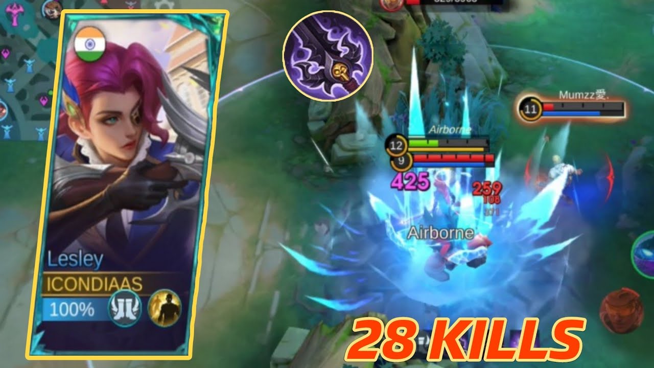 LESLEY 28 KILLS | #mobilelegends EP. 4 - YouTube