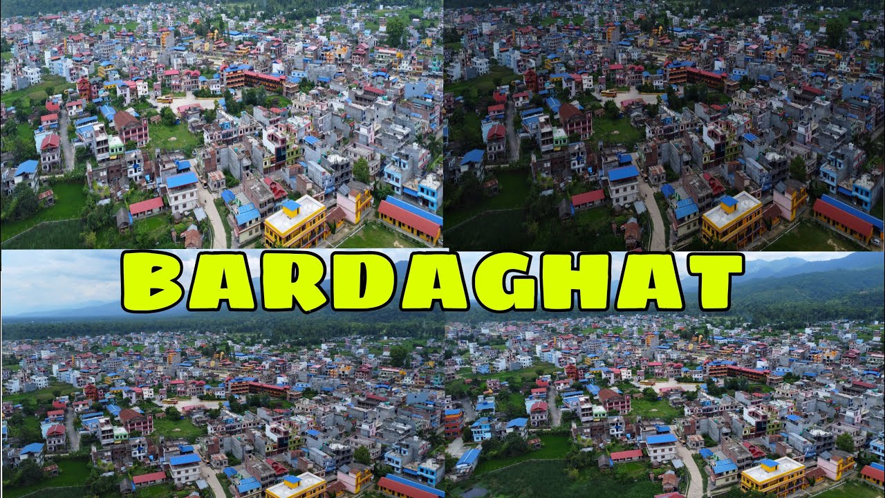 Mithoo Drone View Of Bardaghat 😍 - YouTube