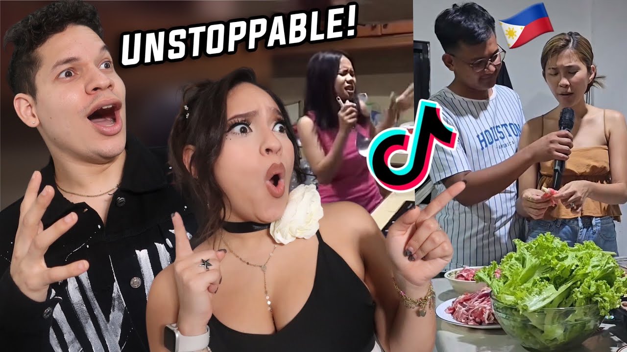 NOTHING gets in the way of a FILIPINO and SINGING! Latinos react to ...