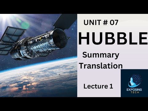 HUBBLE class 12th Summary, Translation| Unit 07|BISEP| - YouTube