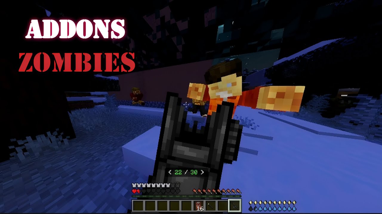 Addons de zombies ( apocalíptico zombies) Minecraft bedrock 1.20.60 ...