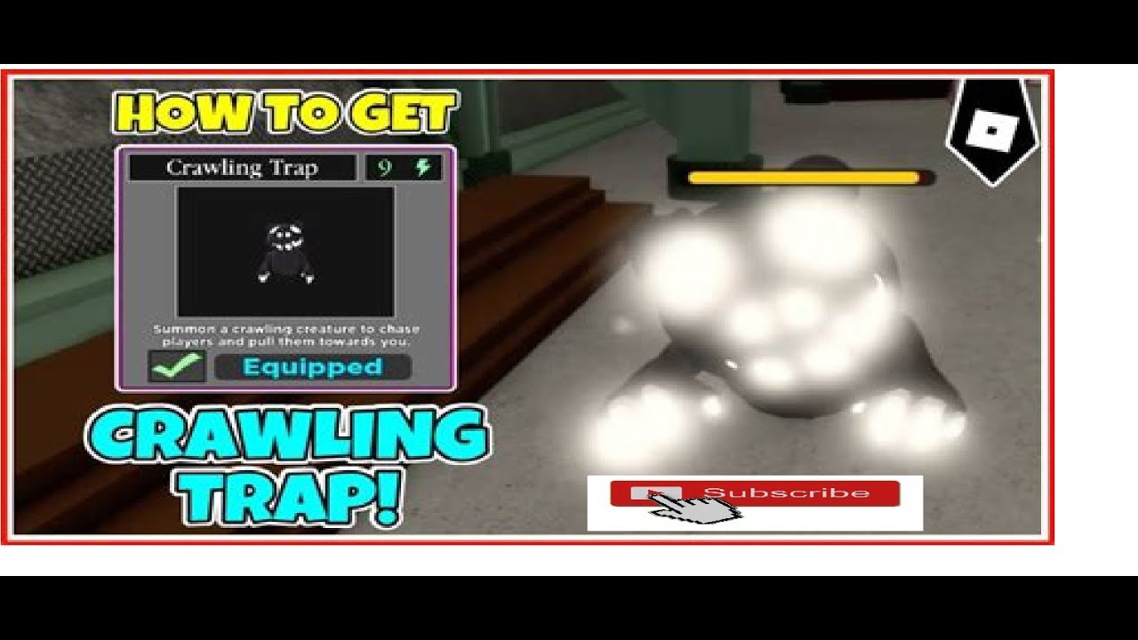 How to get the new piggy crawling trap [New one in description] - YouTube