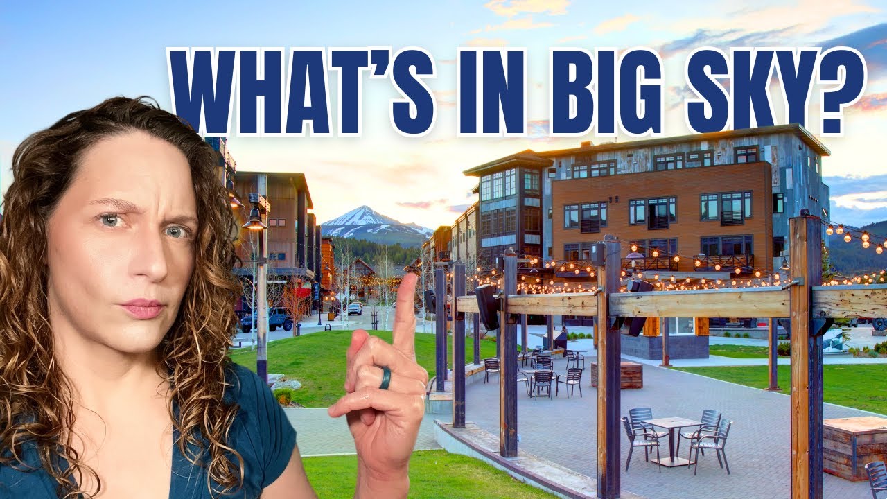 Living in Big Sky Montana Tour 2023 | Moving to Big Sky Montana | Big ...