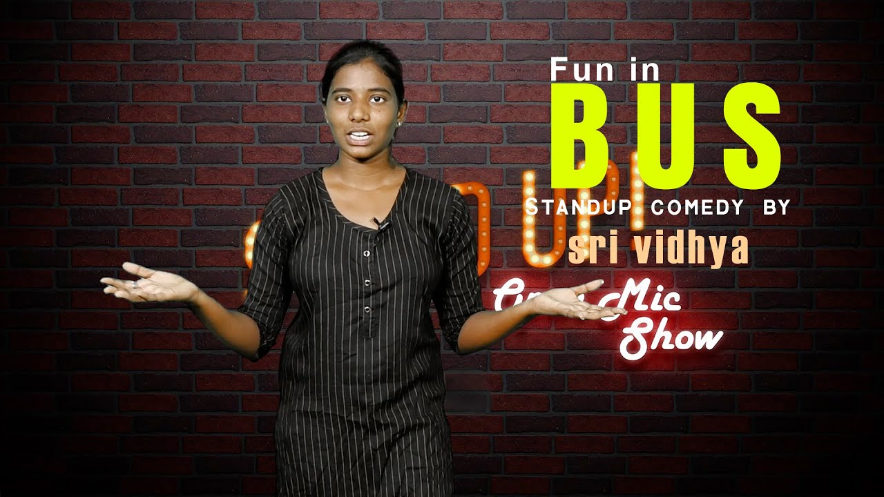 Fun in Bus | Standup Comedy| Sri Vidya Fun | PDTV - YouTube