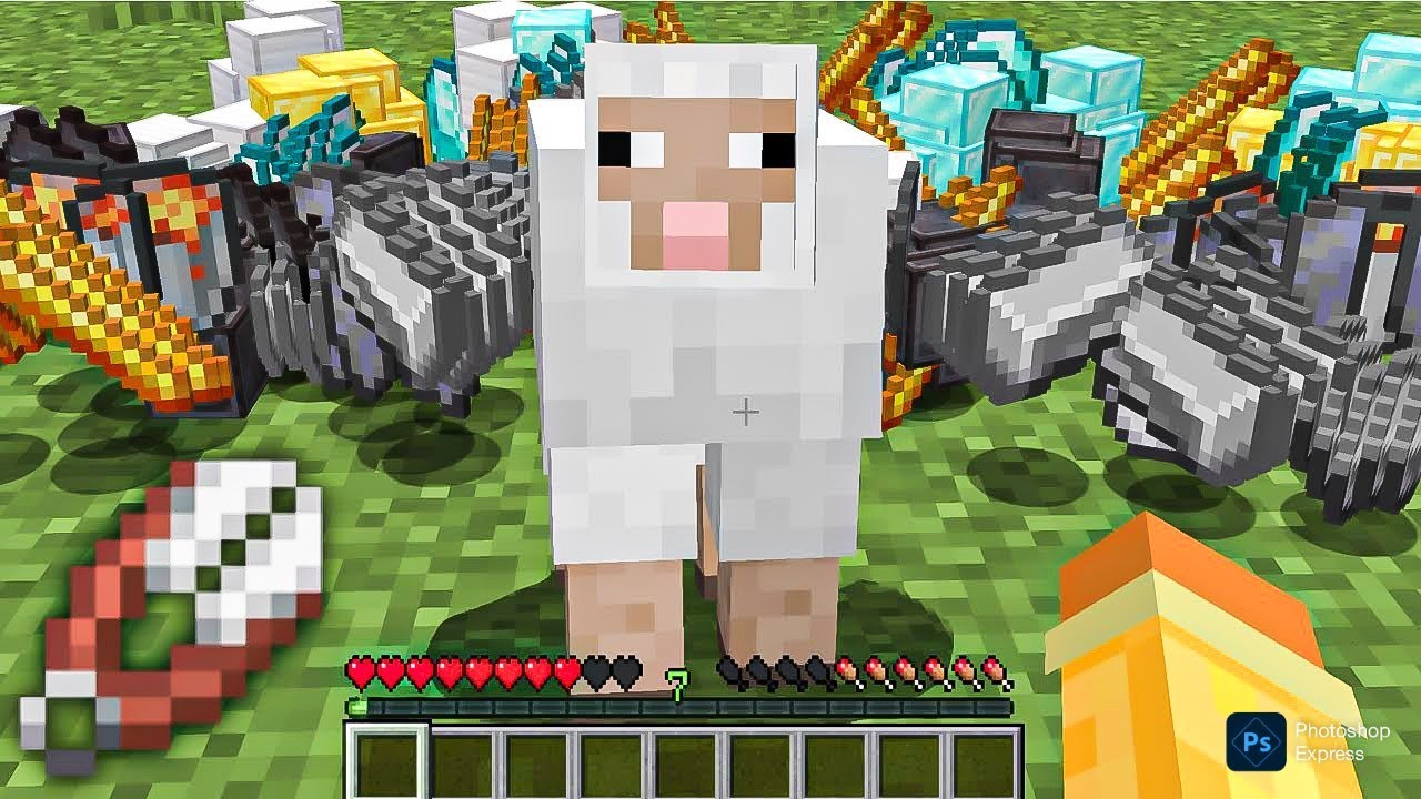 Sheep Give Random OP item #1 - YouTube