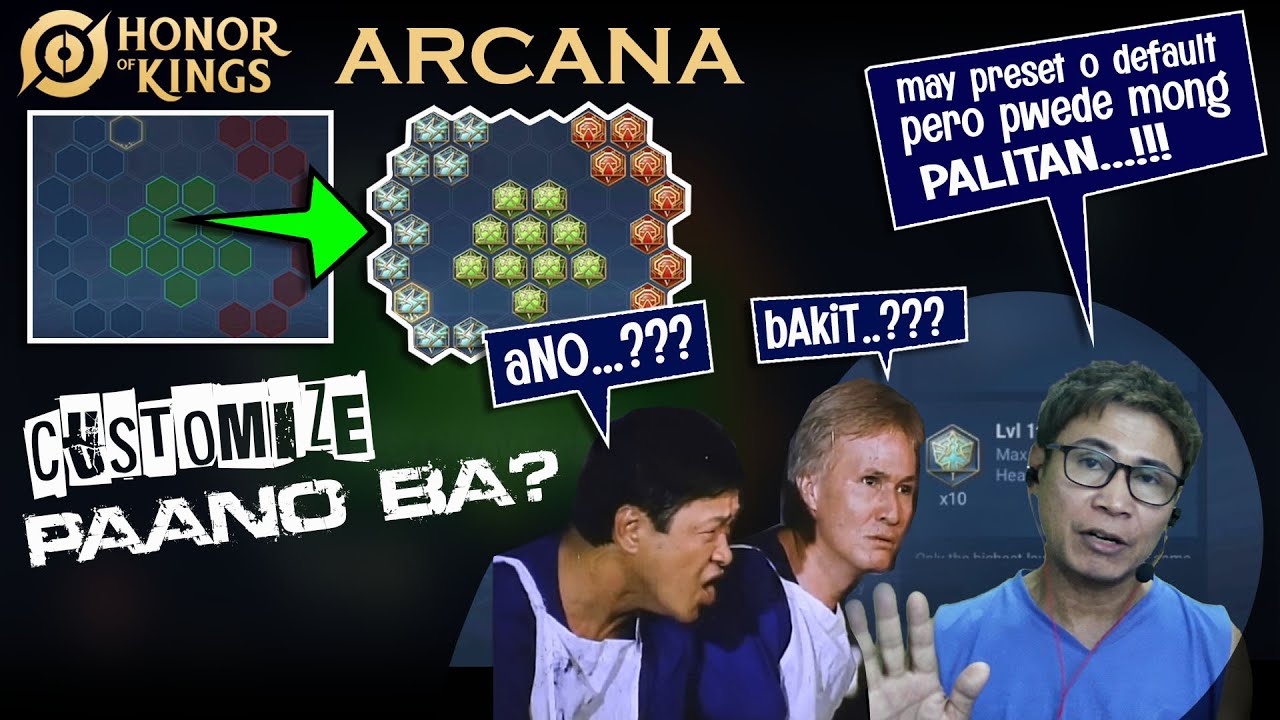 HOK ARCANA | Paano ba mag Customize ng Arcana sa HOK? #honorofkings # ...