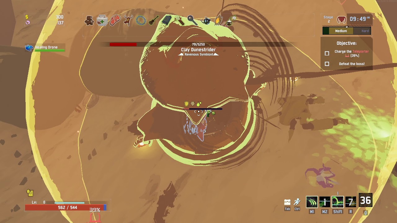 Risk of Rain 2 - Obliterating Acrid on Monsoon - YouTube