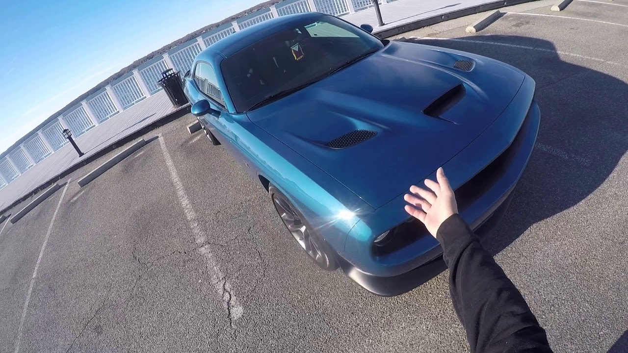 2020 Scat Pack 6spd Manual with Mid Muffler Delete!!! - YouTube