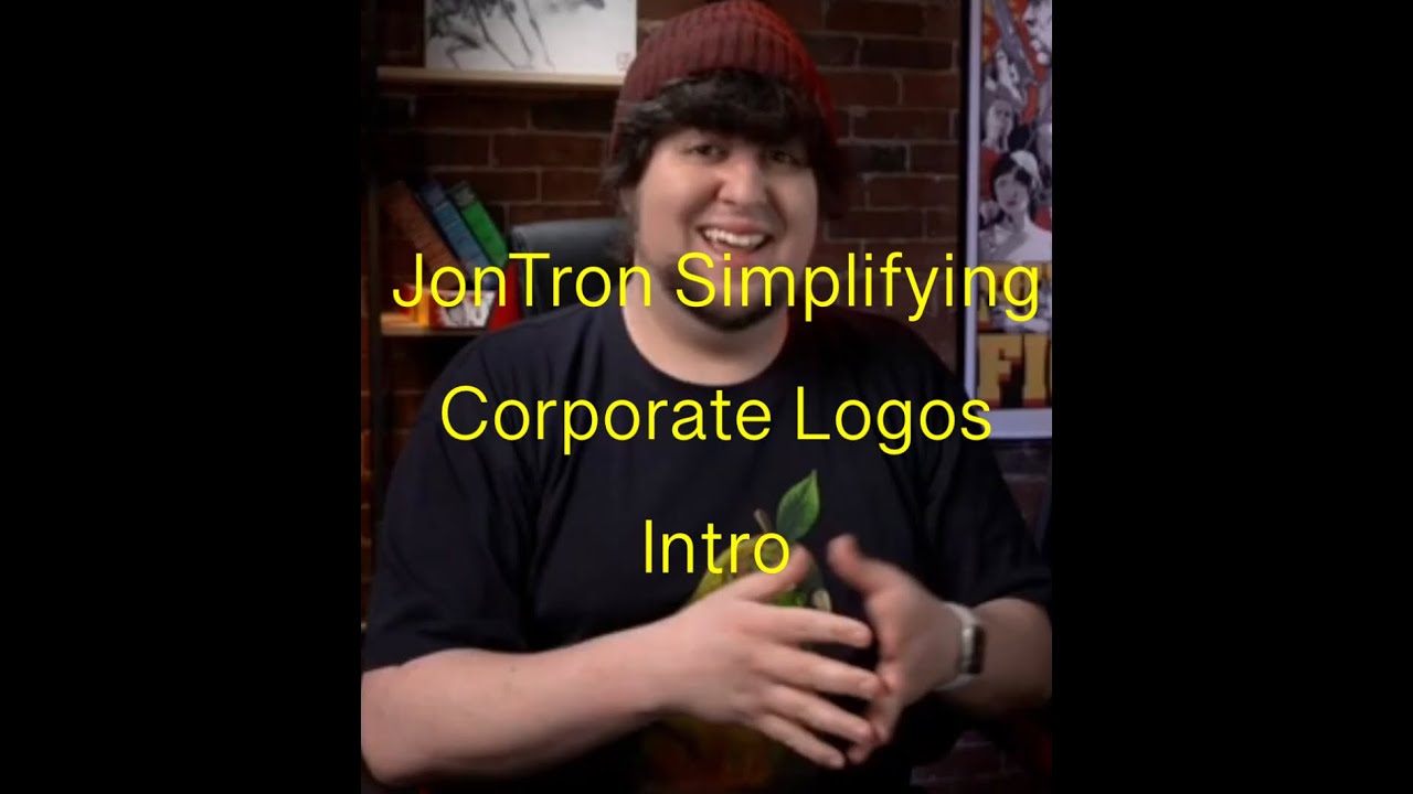 JonTron Simplifying corporate logos intro - YouTube