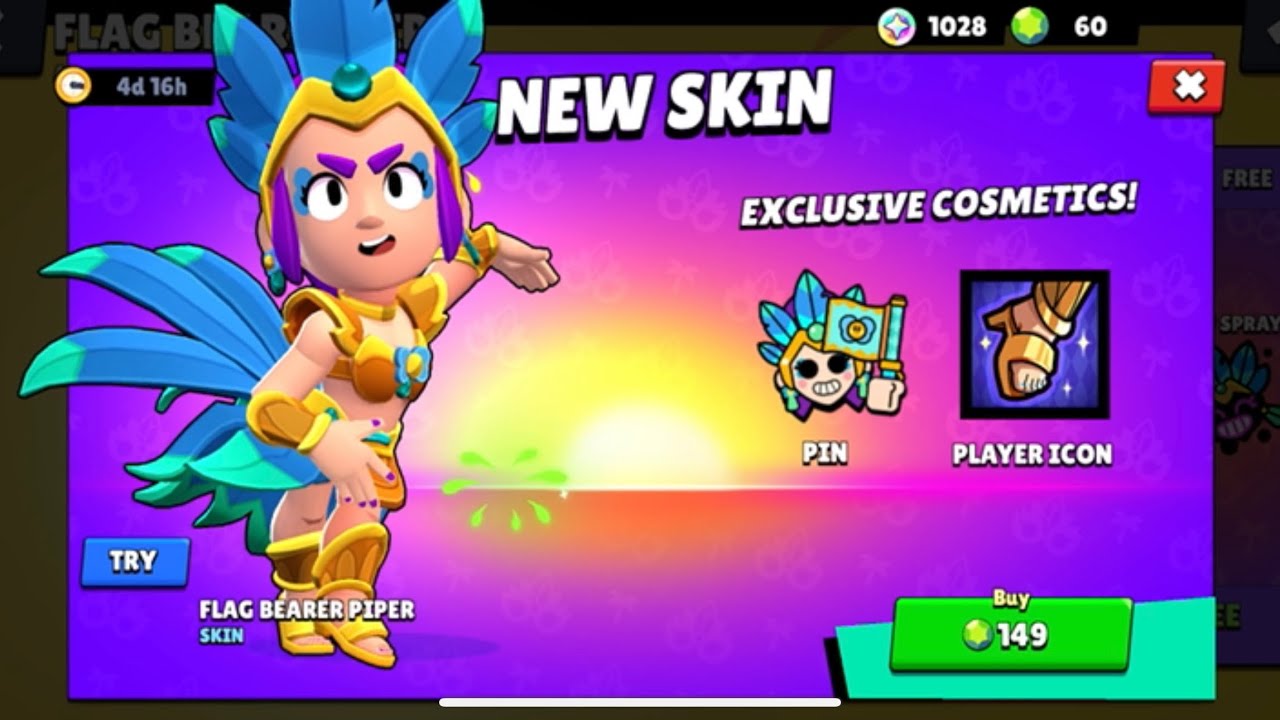 New skin FLAG BEARER PIPER is a disaster! No? 😄 - YouTube