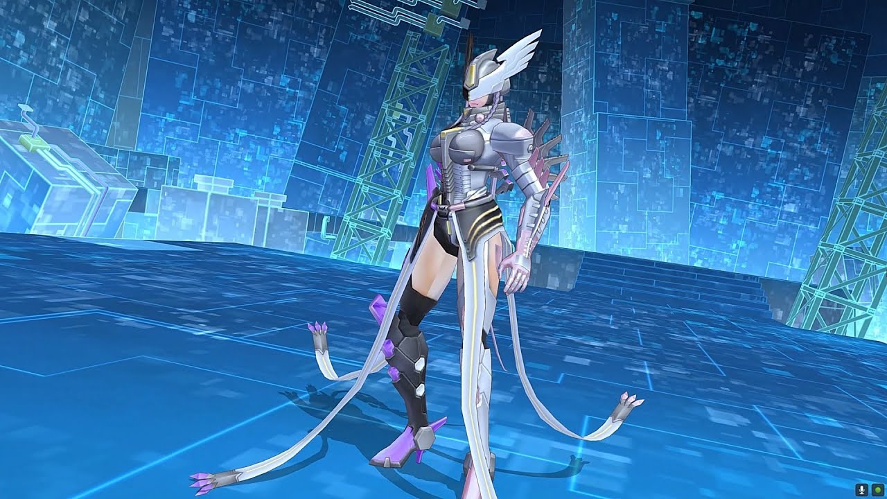 HolyLadyDevimon evolve Evamon AlterMastemon and Skill.: Digimon Cyber ...