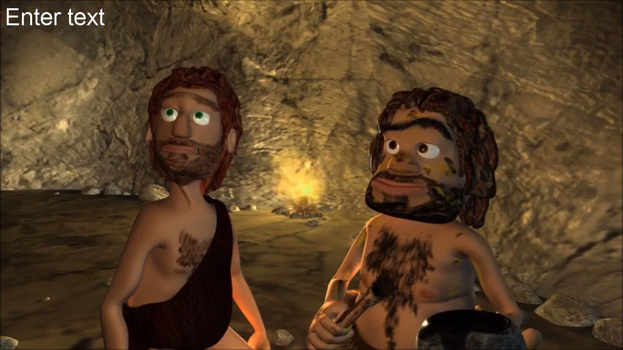 Animated comedy film Cavemen full version - YouTube