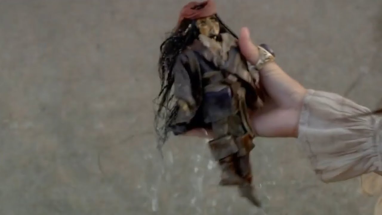 Angelica finds Jack's voodoo doll (POTC 4: On Stranger Tides) - YouTube