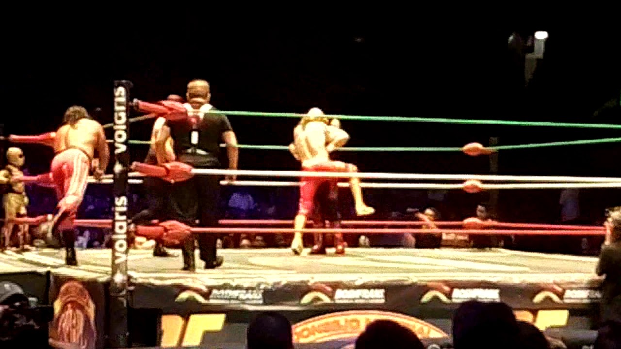 Disturbio Cmll, Virus y Universo 2000 Jr vs Star Jr Audaz y Super Astro ...