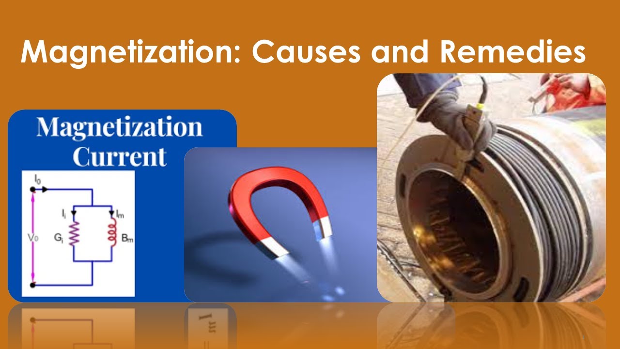 Welding on magnetized pipe? - YouTube