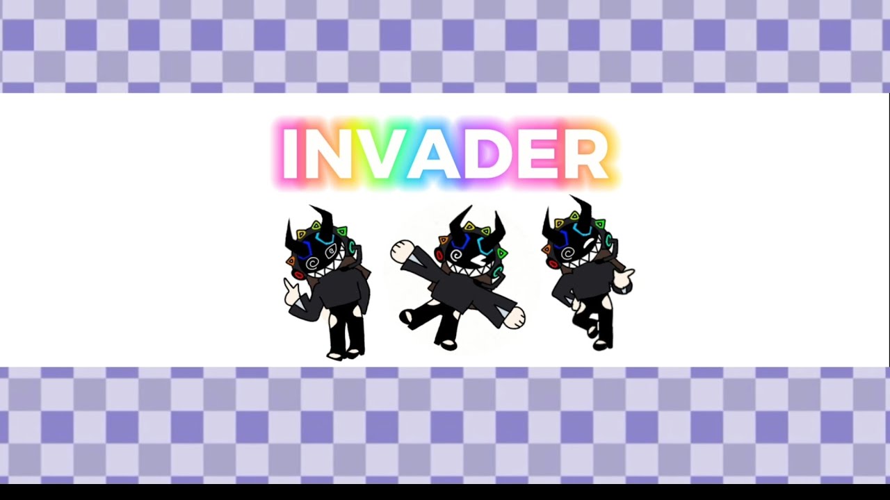 Invader invader meme | (I UPLOADED FOR ONCE!?) | - YouTube