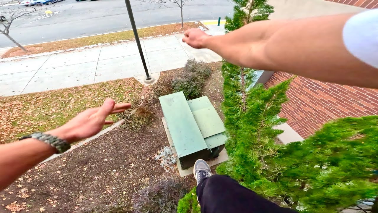 Full Send! (Massive Parkour Drop) - YouTube