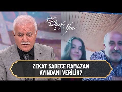 Zekat sadece Ramazan ayında mı verilir? -  Nihat Hatipoğlu ile İftar 26 Nisan 2021