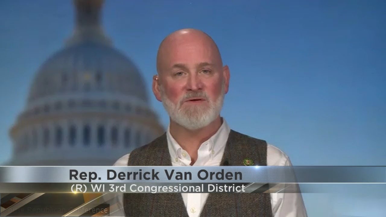 Wisconsin congressman Derrick Van Orden frustrated - YouTube