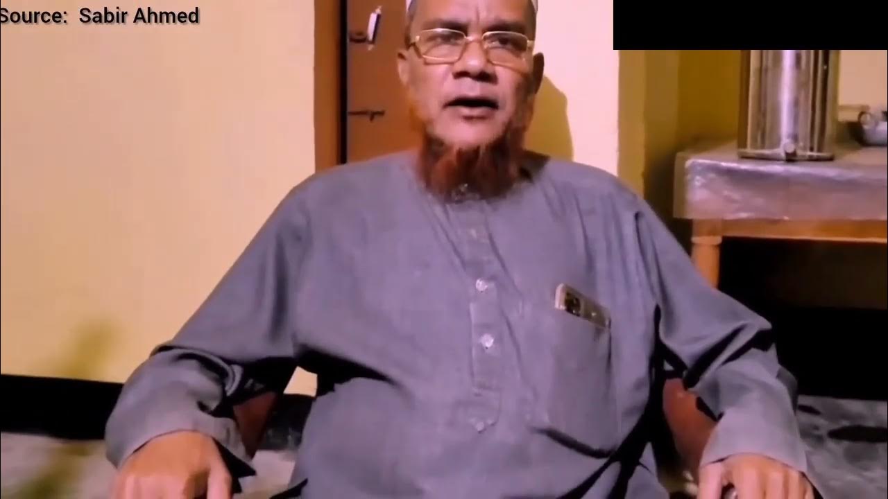 Hojai viral bokta moulanah Ali ahmod sabr Tura boyn huno shobe moulanah Ali ahmod vs dobka akbor ...