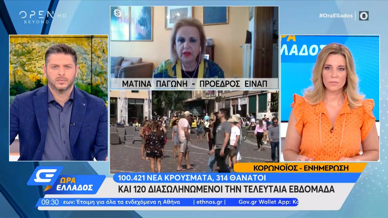 Η Ματίνα Παγώνη για τον νέο ιό στην Κίνα και τα νέα κρούσματα - YouTube